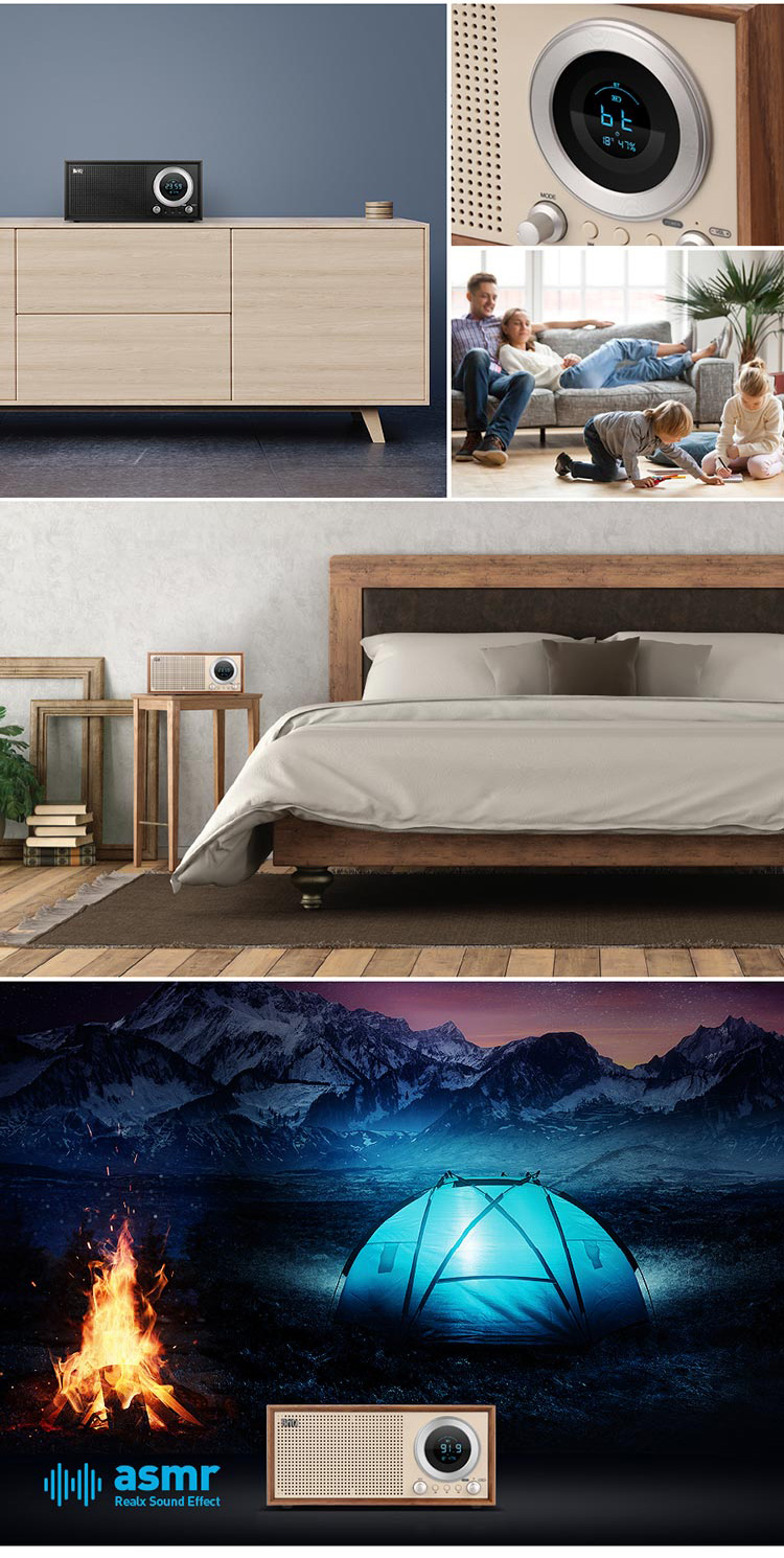 브리츠 레트로 올인원 블루투스 스피커 BA-HMK31_Britz